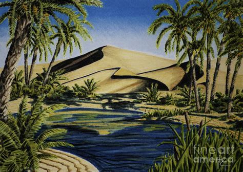 Desert Oasis Drawing At Getdrawings Free Download