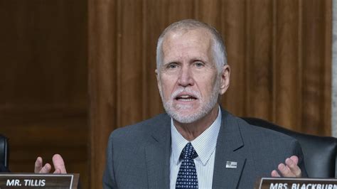 Republican Sen Thom Tillis Of North Carolina Wont Seek Reelection