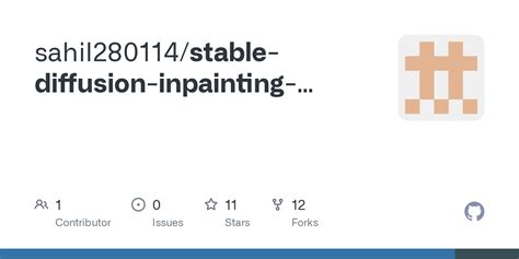 Github Sahil Stable Diffusion Inpainting Template