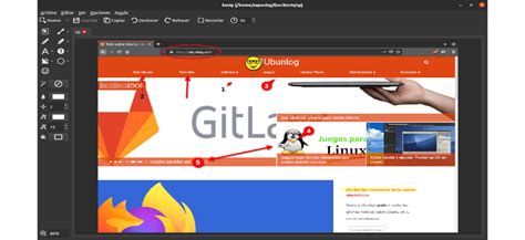 ksnip 1 8 update of this program to take screenshots
