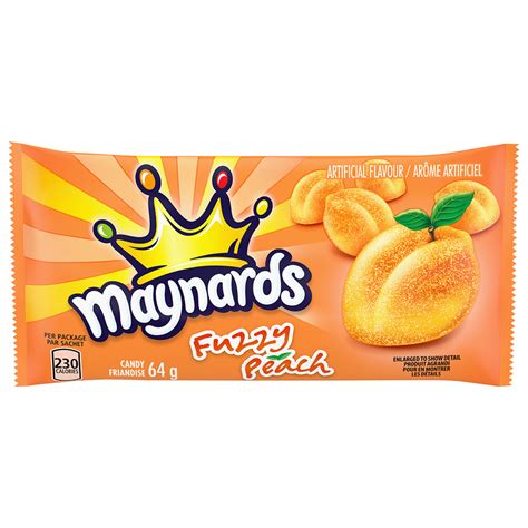 Snackworks Maynards Fuzzy Peach Candy 64 G