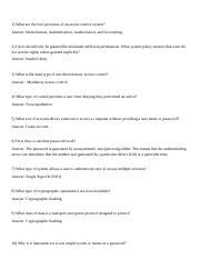 Comptia ITF Module 5 Unit 3 Review Questions Docx 1 What Are The Four Processes Of An Access