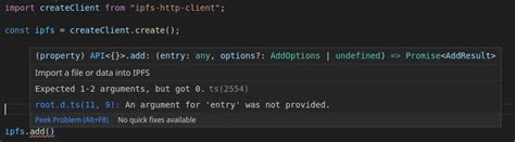 Ipfs Client Method Arguments And Return Types Are Any · Issue