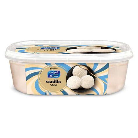 Vanilla Ice Cream Tub High Quality Milk And Cream Almarai