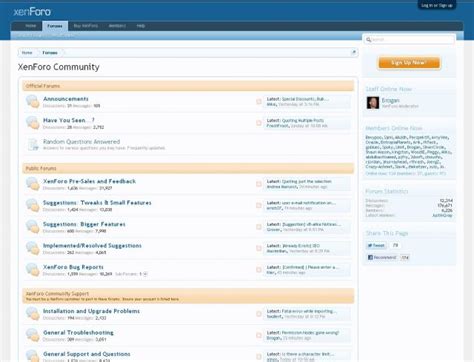 XenForo Demo Site Try XenForo Without Installing It