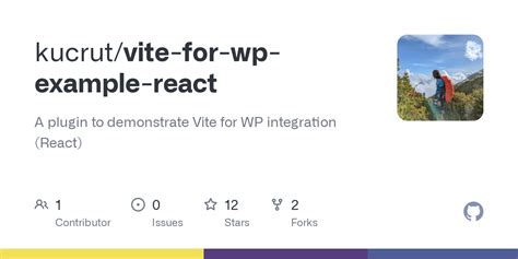 Github Kucrutvite For Wp Example React A Plugin To Demonstrate Vite For Wp Integration React