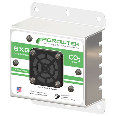 Gas Sensors Alarms SXG Indoor Gas Sensor For CO2 40 000ppm