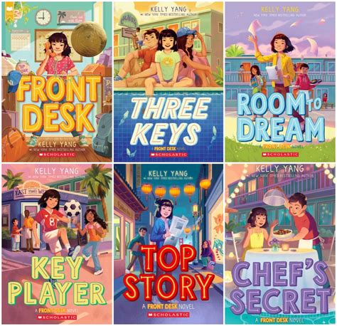 Front Desk Series 6 Book Collection Set By Kelly Yang An Inspiring