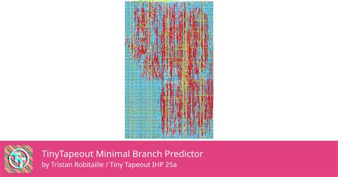 704 Tinytapeout Minimal Branch Predictor Quicker Easier And Cheaper