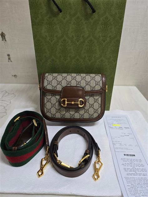 구찌 홀스빗 1955 미니 숄더백 헬로마켓