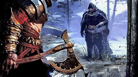 God Of War 4k True Ending Cutscene Ragnarok Boss Teaser Youtube