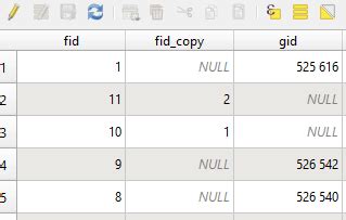 Selecting A Feature In An Attribute Table Using Keyboard Cursor With QGIS 3 Geographic