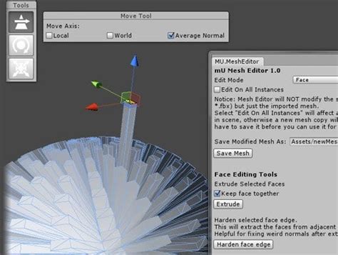 Mu Mesh Editor Brings Maya Stylemarking Menu Hotkey Etc Mesh Editing Into Unity Support
