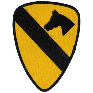 Us Army 1st Cavalry Division Shoulder Sleeve Insignia Patch By