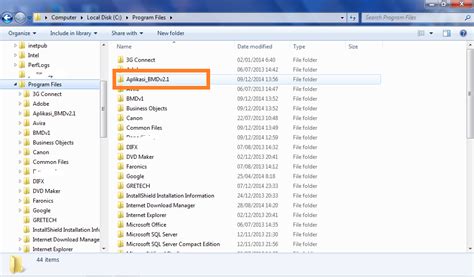 Program Files Folder