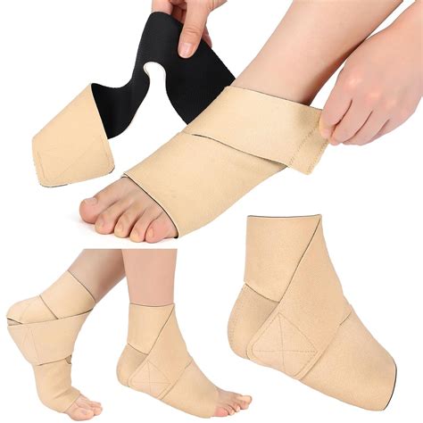 Geiserailie 2 Pcs Ankle And Foot Compression Wrap