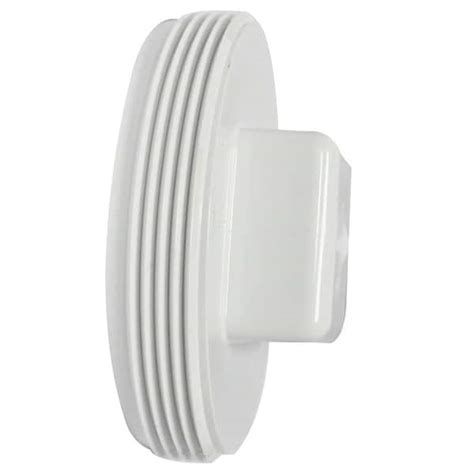 Ipex 4 In Pvc Dwv Mpt Cleanout Plug 755225 The Home Depot