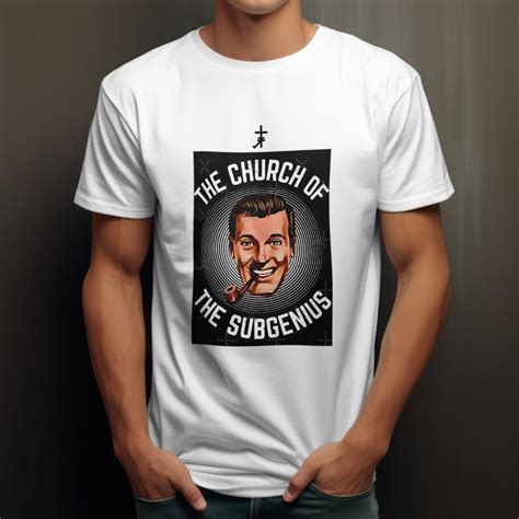 Church Of The Subgenius T Shirt Retro Cult Humor T J R Bob Dobbs