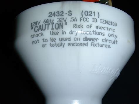 Exploding Compact Fluorescent Light S