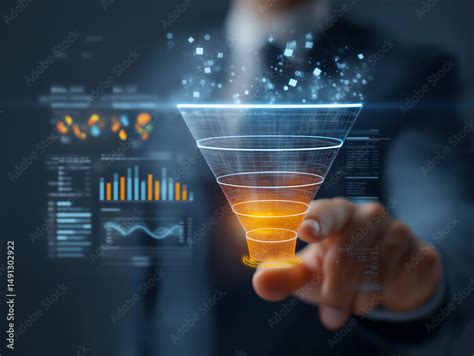 Marketing Data Funnel Visualize Business Performance With Analytics