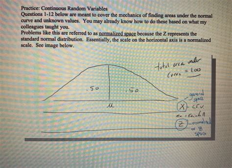 Solved Practice Continuous Random Variables Questions Chegg