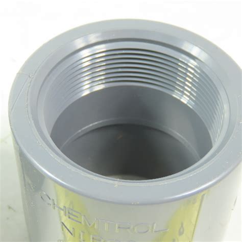 Chemtrol NIBCO 2 Schedule 80 PVC FPT X S Female Adapter Coupling Lot Of 2 Bullseye
