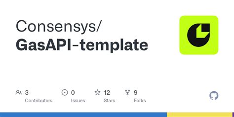 Github Consensysgasapi Template Sushmita R