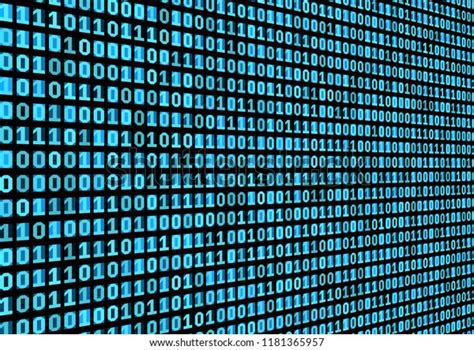 Binary Code Background Technology Concept 3d 스톡 벡터로열티 프리 1181365957