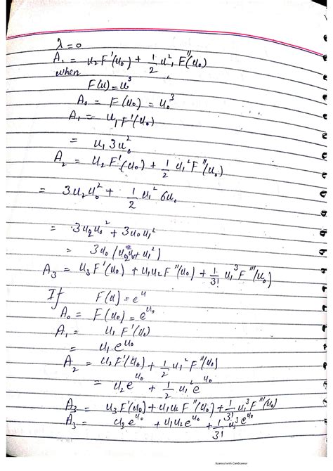 Solution Most Important Notes Of Advance Non Linear Integral Equation
