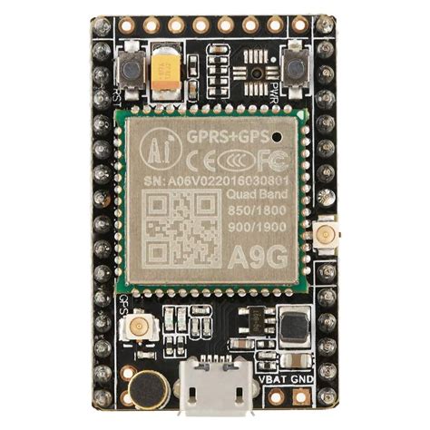 Gsm Gprs And Gps A9g Development Board Advanced Connectivity And Positioning