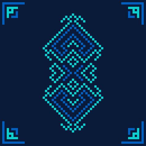 New Dawn Sigil Oc Pixel Art 2023 R Abstractart
