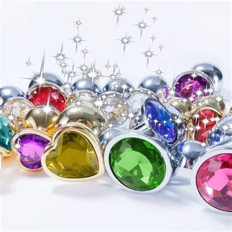 Toys For Adults Plug Anal Sex Metal Butt Plug With Jewelry Erotic Toys Mini Vibrator Anal Plug