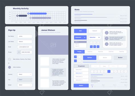 Ui 템플릿 보고서 반응형 소프트웨어 배너 템플릿 Psd 다운로드 디자인 자료 다운로드
