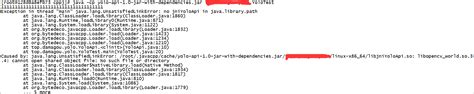 Cannot Find The So File When Running The Jar Package · Issue 690