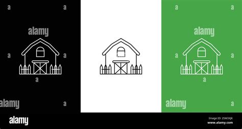 Barn Logo Template Barn And Farm Building Icon Stock Vector Image And Art