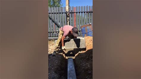 Installing Road Kerbs Alone💪 Construction Paver Paving Tiles Garden Homeworkout Youtube