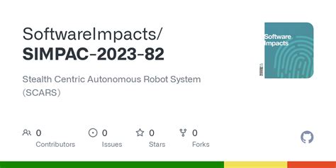 github softwareimpacts simpac 2023 82 stealth centric autonomous