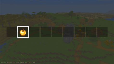 Square Hotbar Minecraft Resource Pack