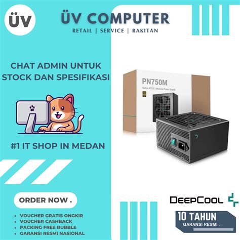 Jual Internal Power Supply Komputer Psu Pc Komputer Deepcool Pn M