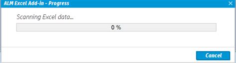 Hp Alm Excel Error Application Quality Management Discussions