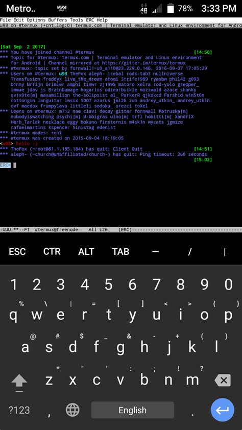 Emacs Termux Wiki