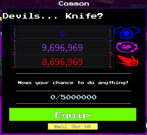 Devils Knife Undertale Dungeons Alive Official Wiki Fandom