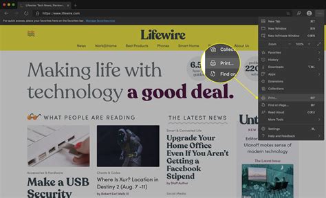 Save A Webpage As Pdf File In Microsoft Edge Youtube How To Save Web Pages As PDF Files In