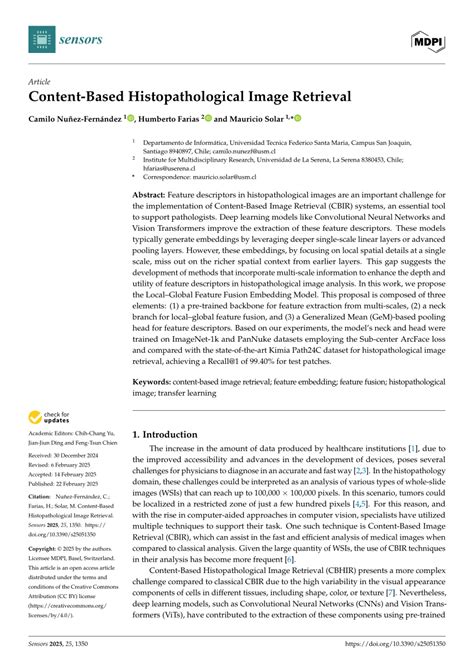 Pdf Content Based Histopathological Image Retrieval