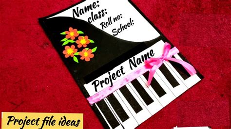 English File Cover Decoration Ideas