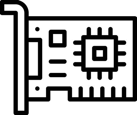 Network Interface Card Vector Icon 36410863 Vector Art At Vecteezy