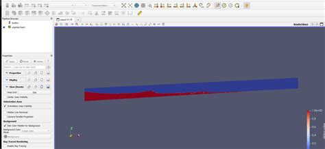 How Can ı Find Alphawater 1 Water Height In Paraview It Is Really
