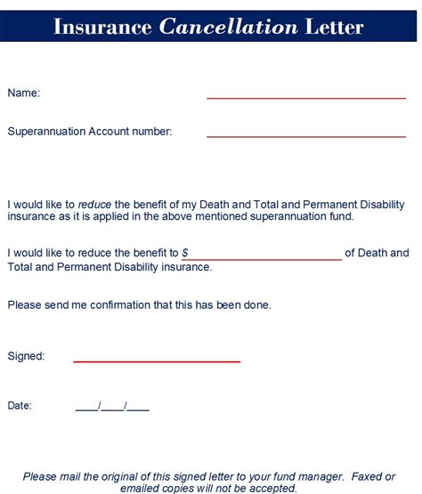 Insurance Cancellation Letter Templates Excel Word Template Letter Templates Lettering