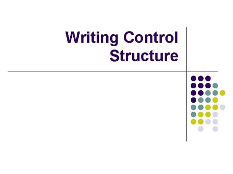 Program With Plsql Lesson 4 Writing Control Structure