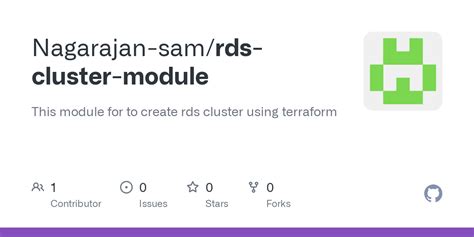 Github Nagarajan Samrds Cluster Module This Module For To Create